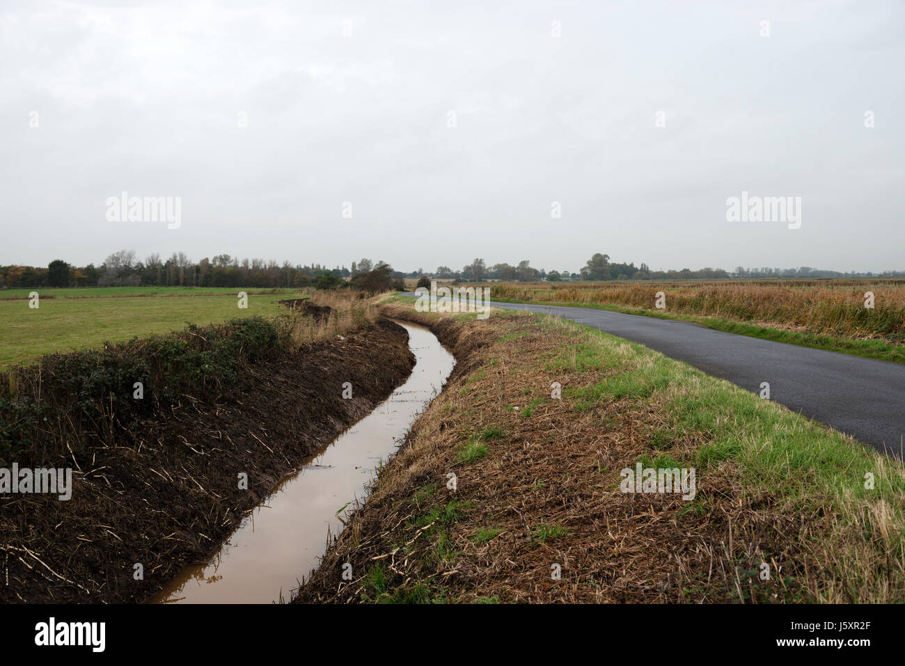 Roadside ditch hi-res stock photography and images - Alamy