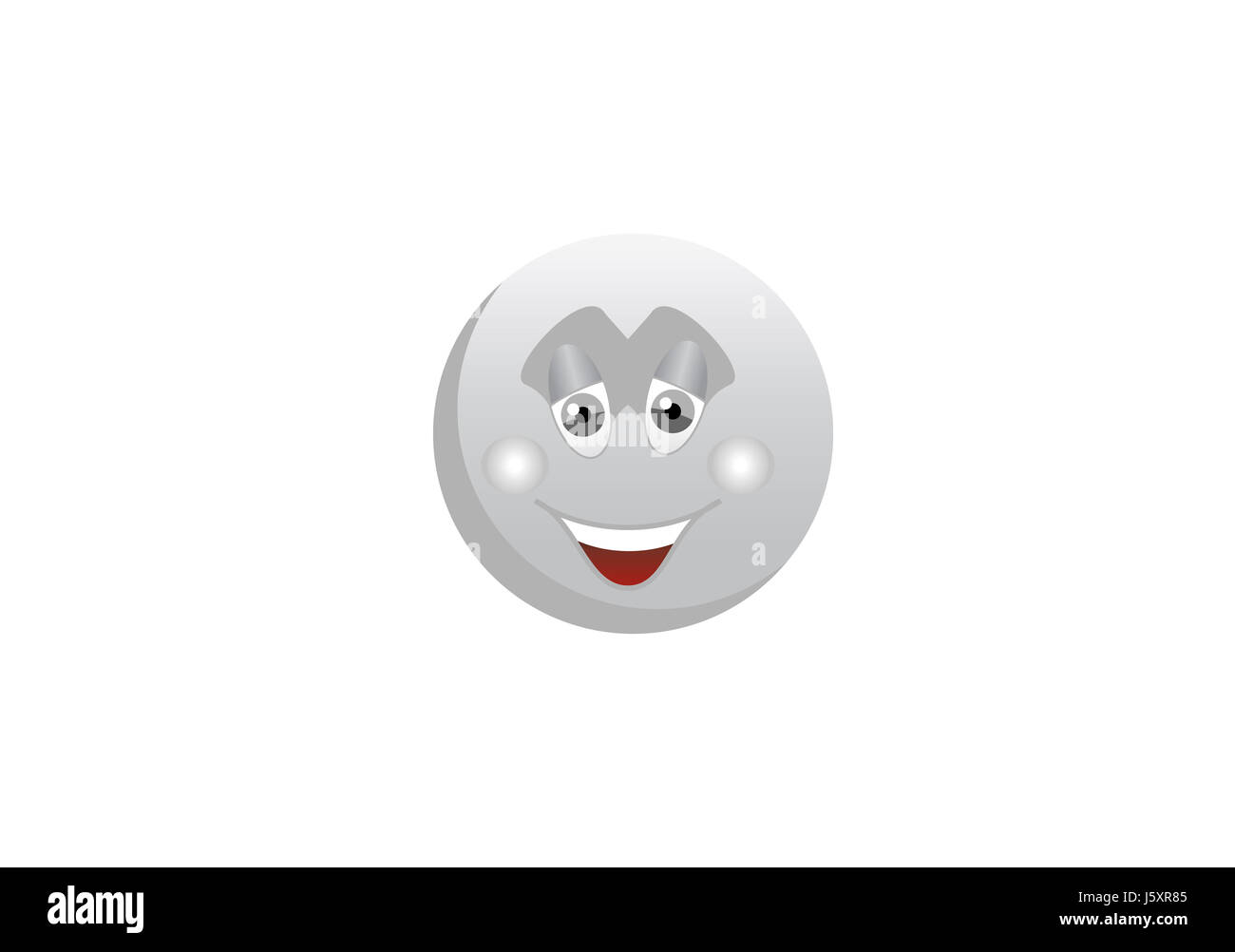 Joy man laughing vector chuckle giggle hi-res stock photography and ...