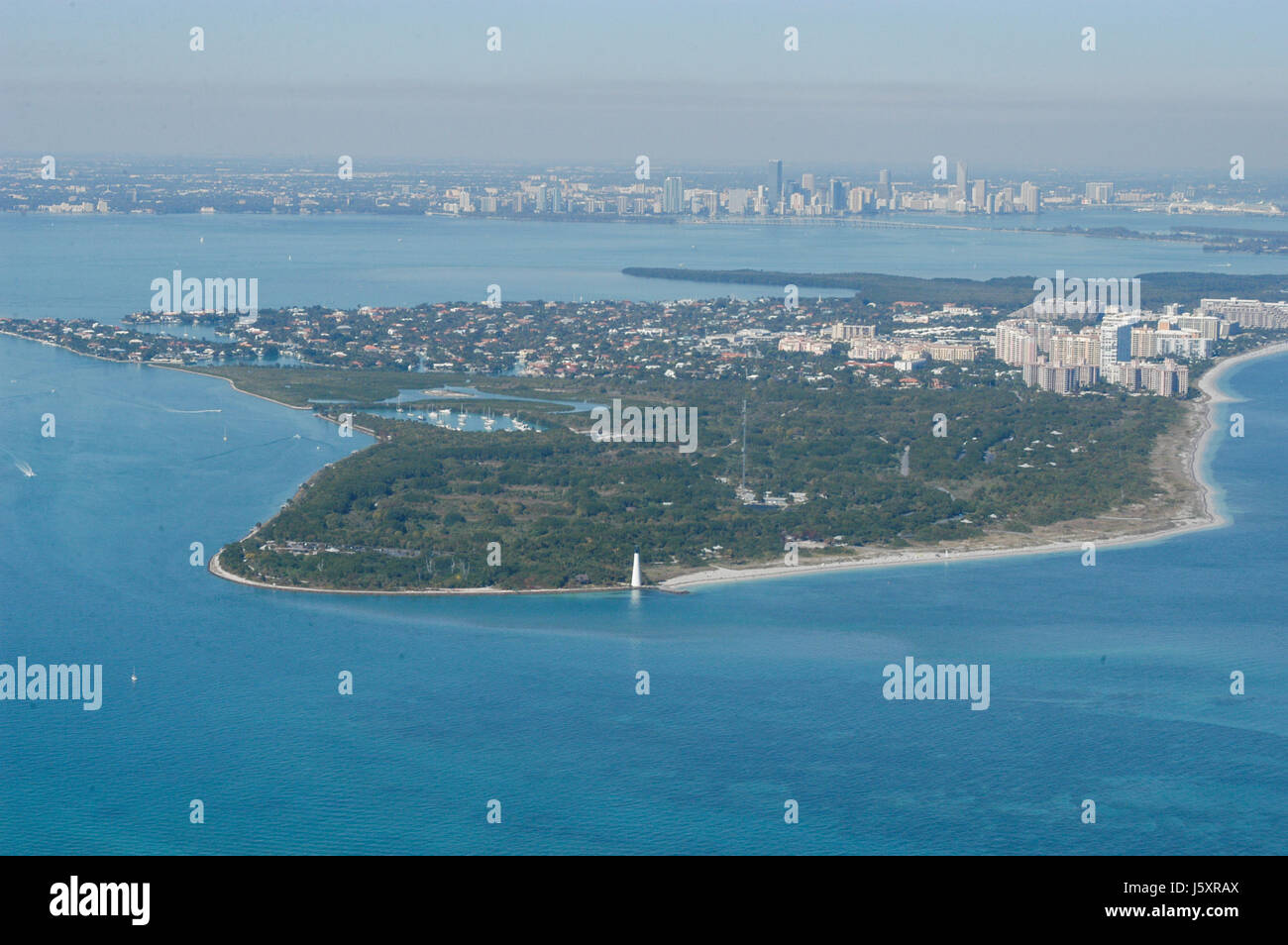 Miami beach aerial historic hi-res stock photography and images - Alamy