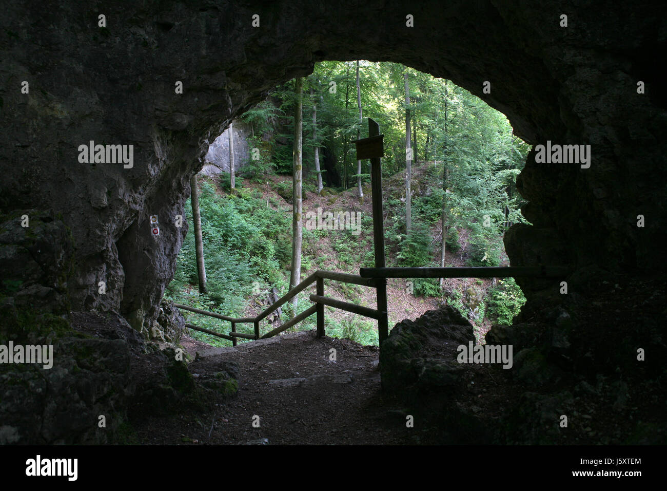 cave rock natural monument francs big large enormous extreme powerful ...