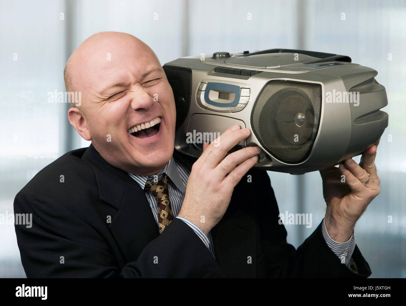 Boom box shoulder hi-res stock photography and images - Alamy