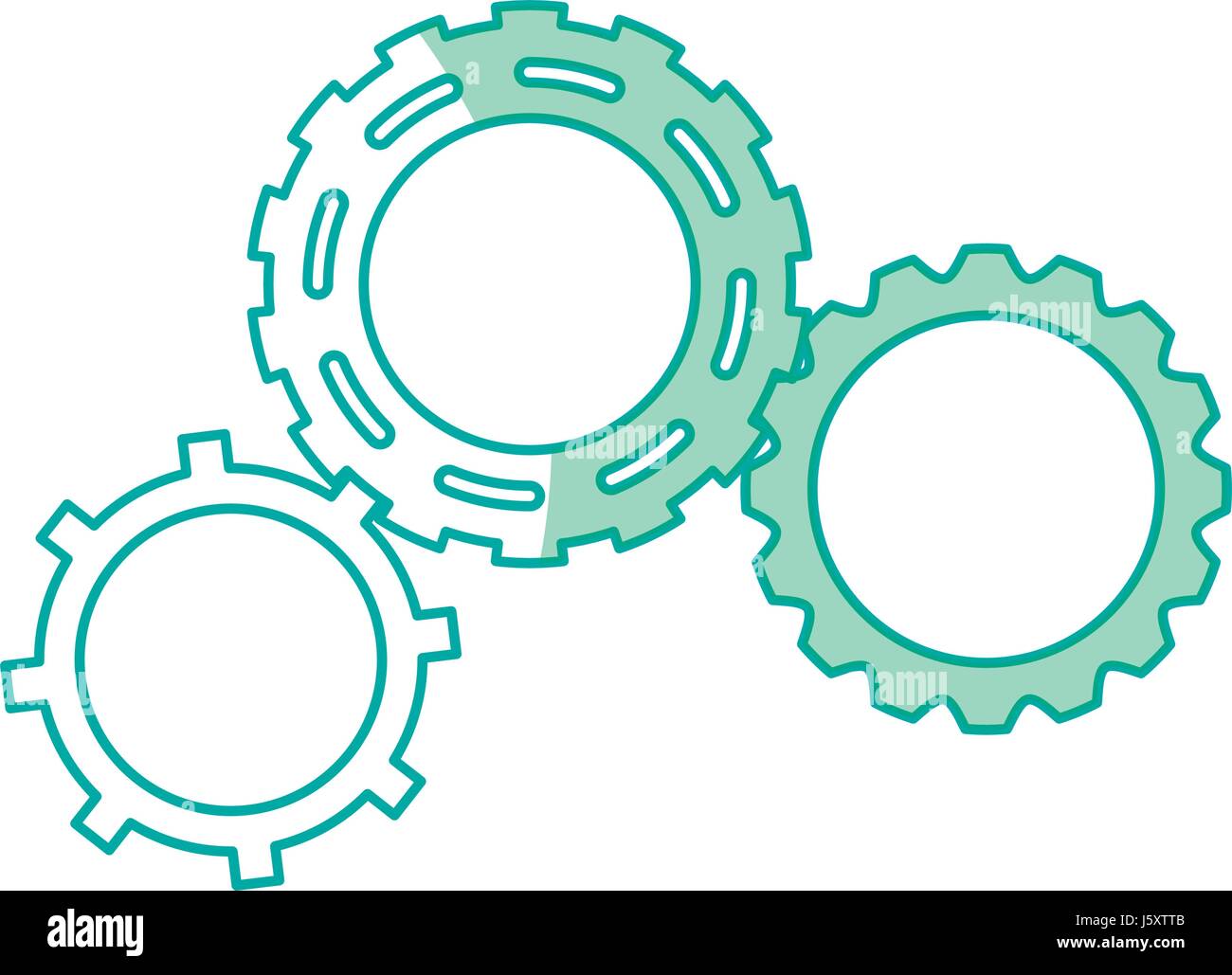 gears engineering mechanical wheel cogs Stock Vector Image & Art - Alamy