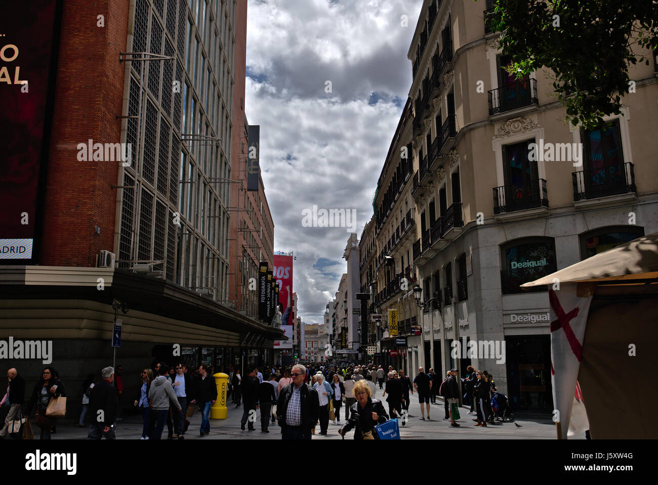 Street Photography in Madrid Stock Photo - Alamy
