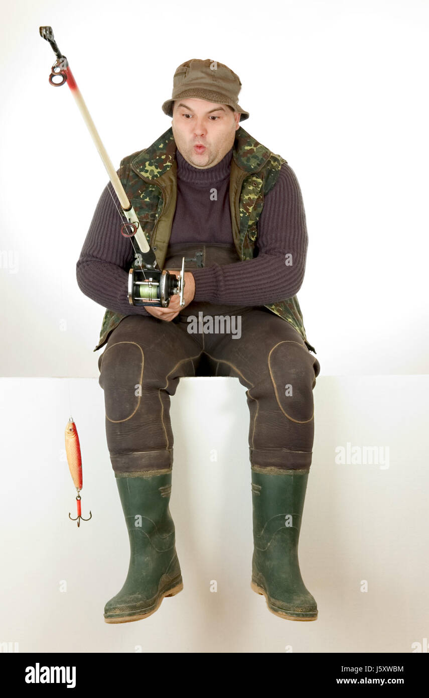 Angler portrait hi-res stock photography and images - Alamy