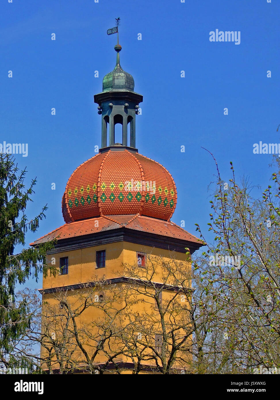 tower bavaria tower monument bavaria tele scenery countryside nature ...