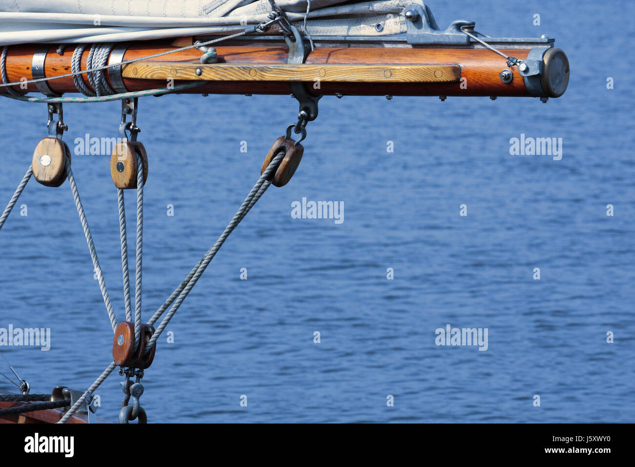 sailing boat sailboat rigging ropes salt water sea ocean water rowing ...