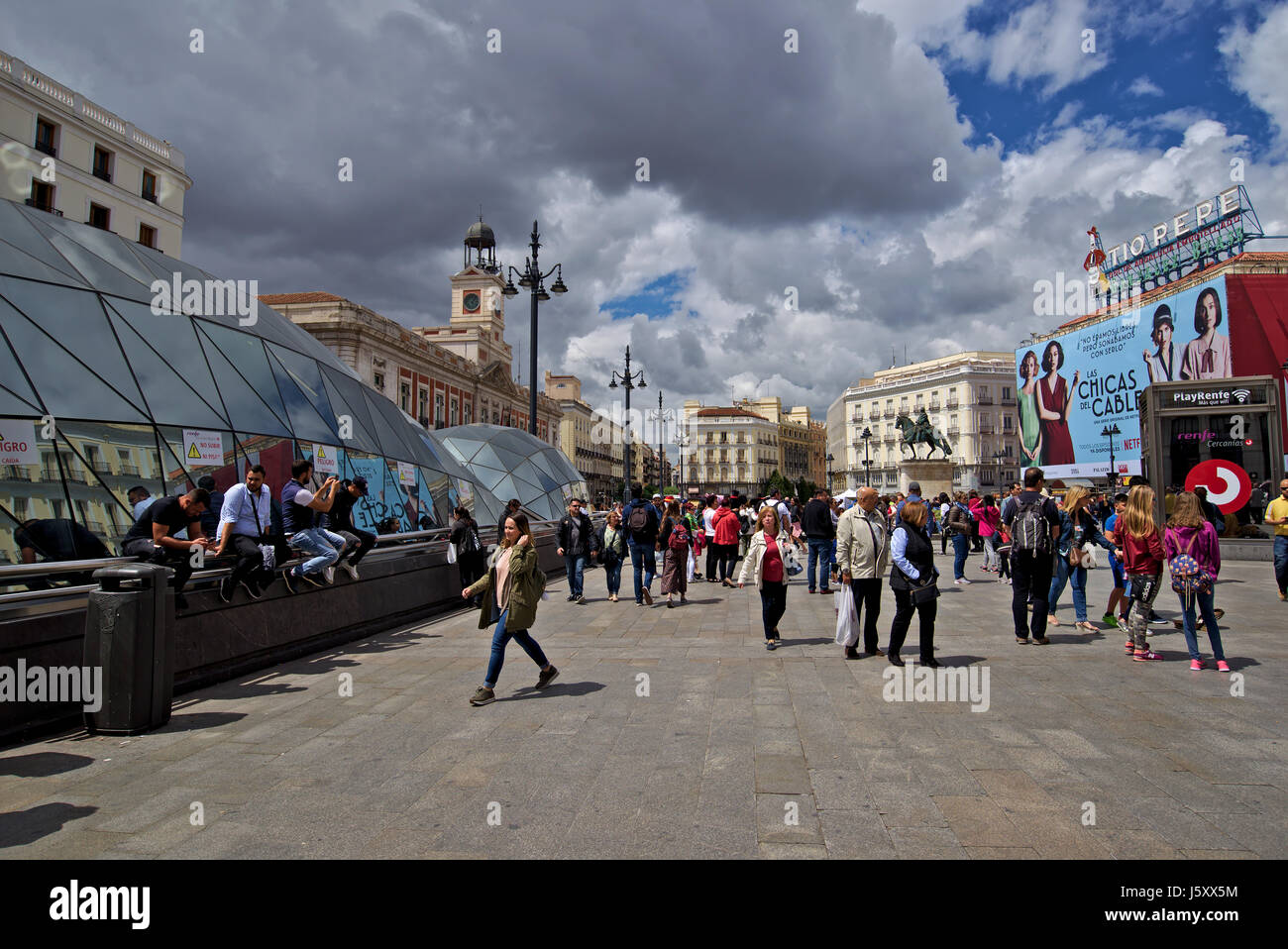 Street Photography in Madrid Stock Photo - Alamy