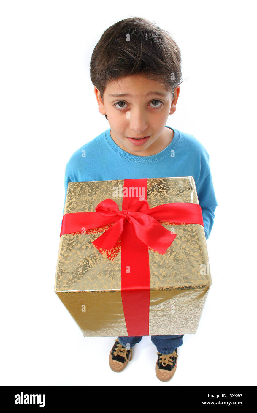 present gift christmas imagining boy lad male youngster giving xmas x ...