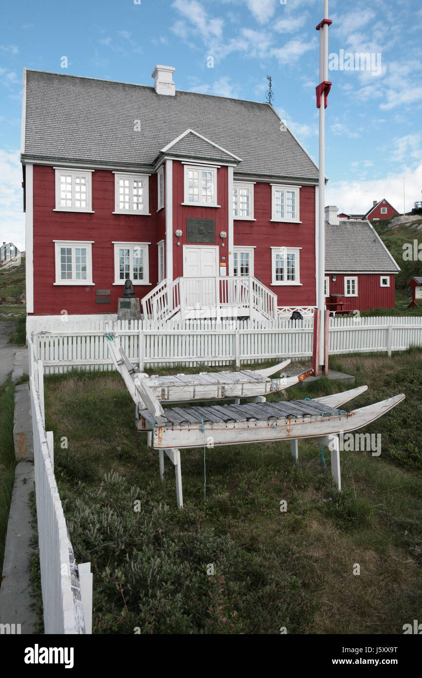house building arctic greenland museum buildings house building arctic ...
