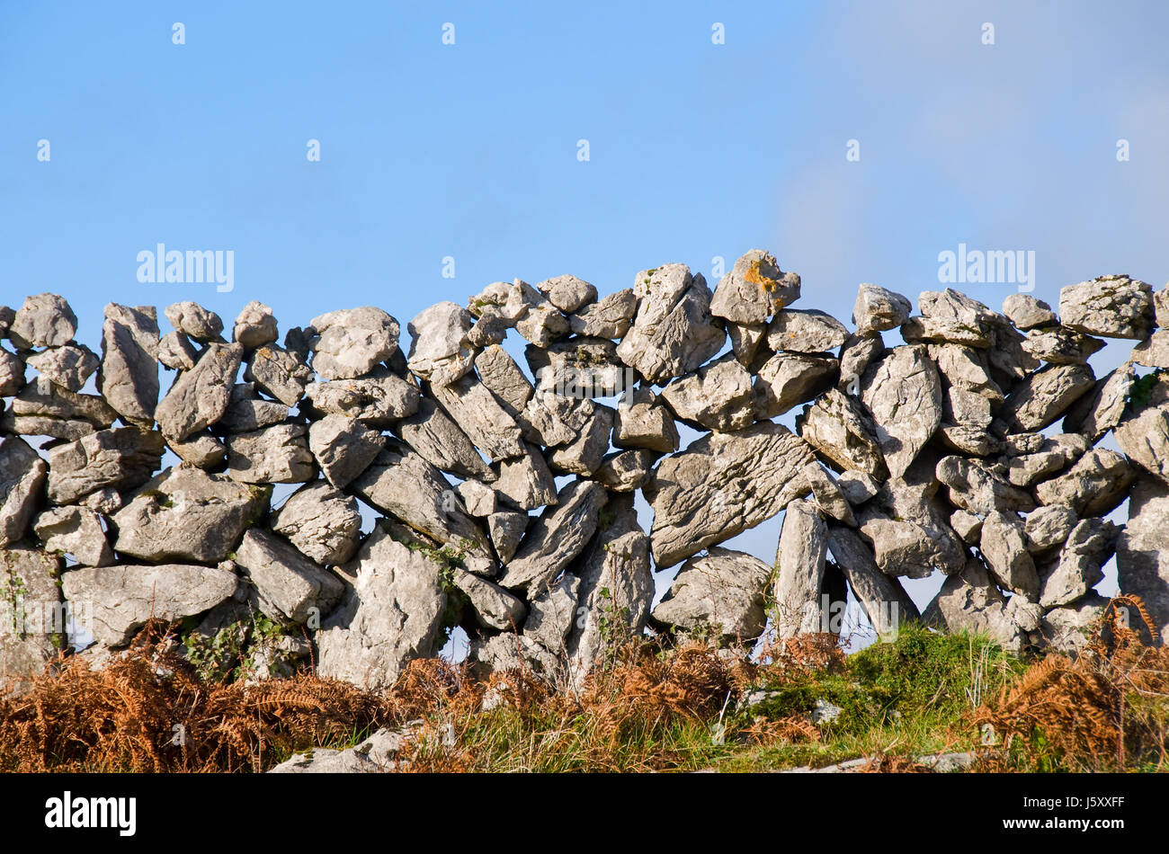 stone wall ireland stonewall firmament sky historical stone cloud wall ...