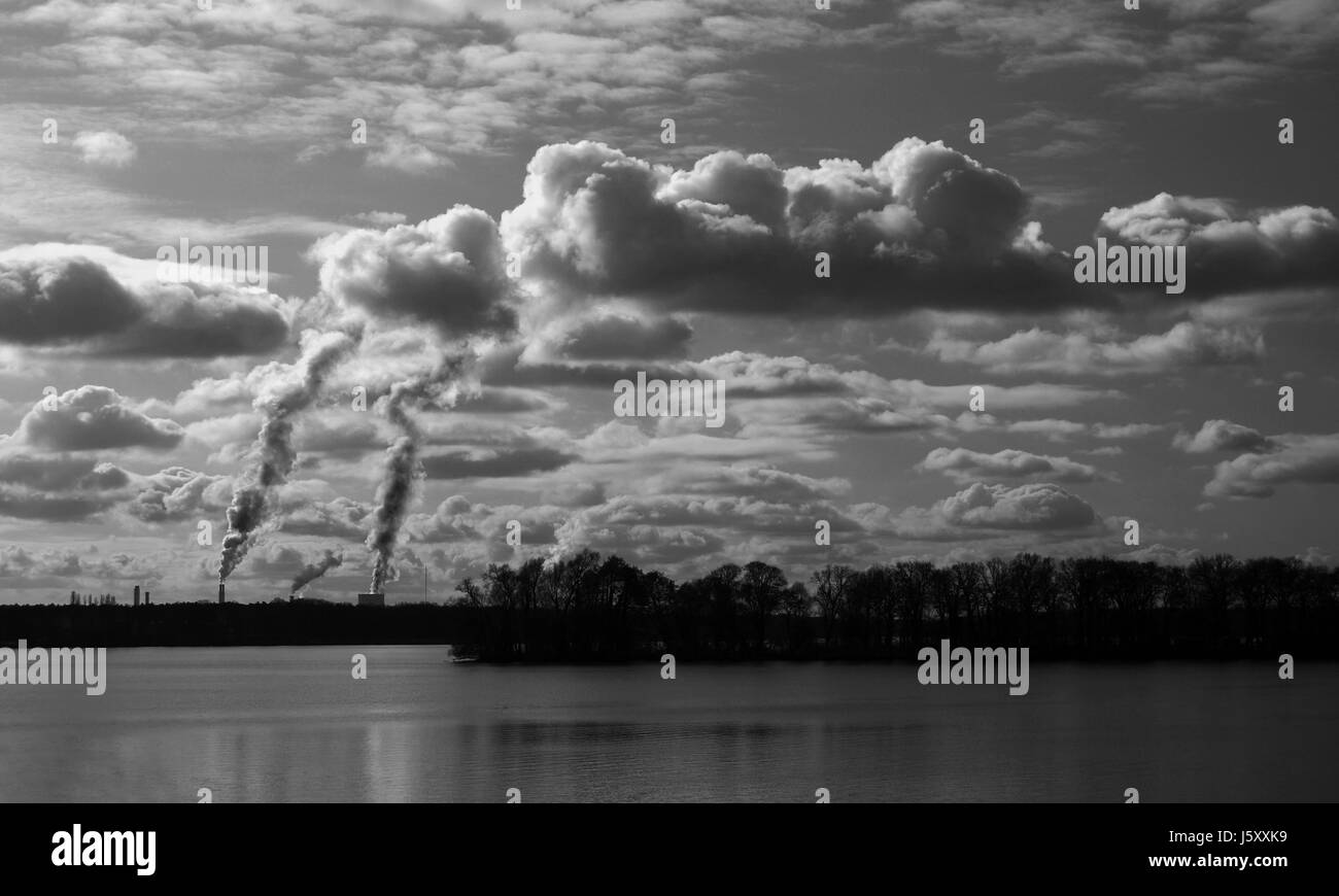 Environmental pollution Black and White Stock Photos & Images - Alamy