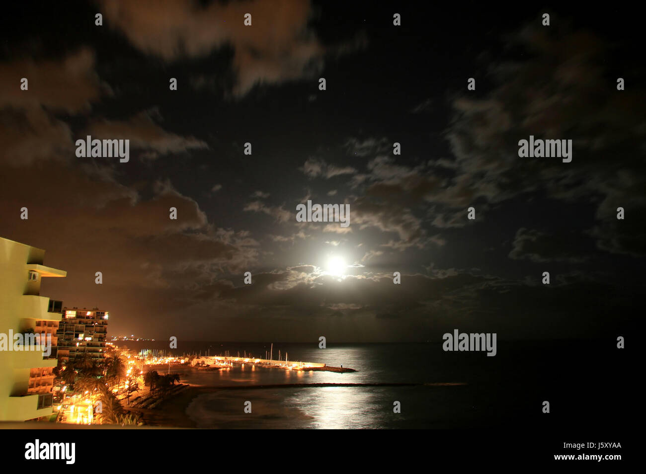 Marbella promenade evening hi-res stock photography and images - Alamy