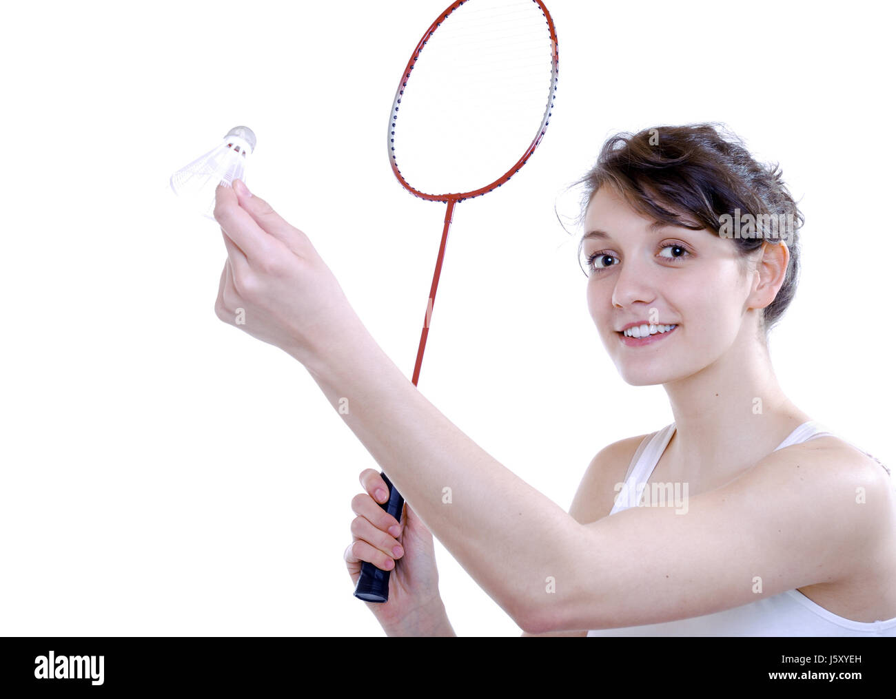 Badminton rally hi-res stock photography and images - Alamy