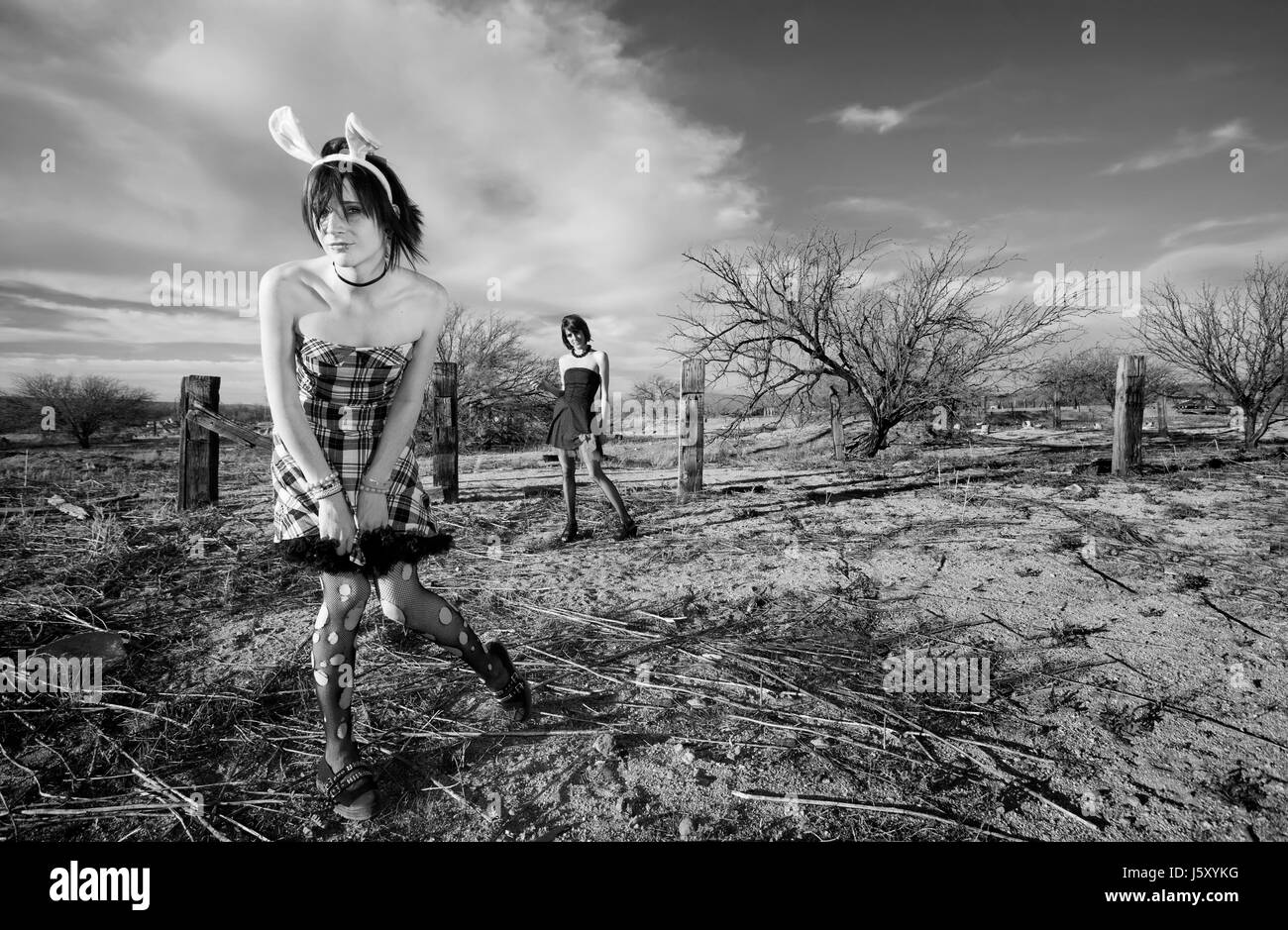 woman fashion female bunny bunnies dress photo model model girl girls ...