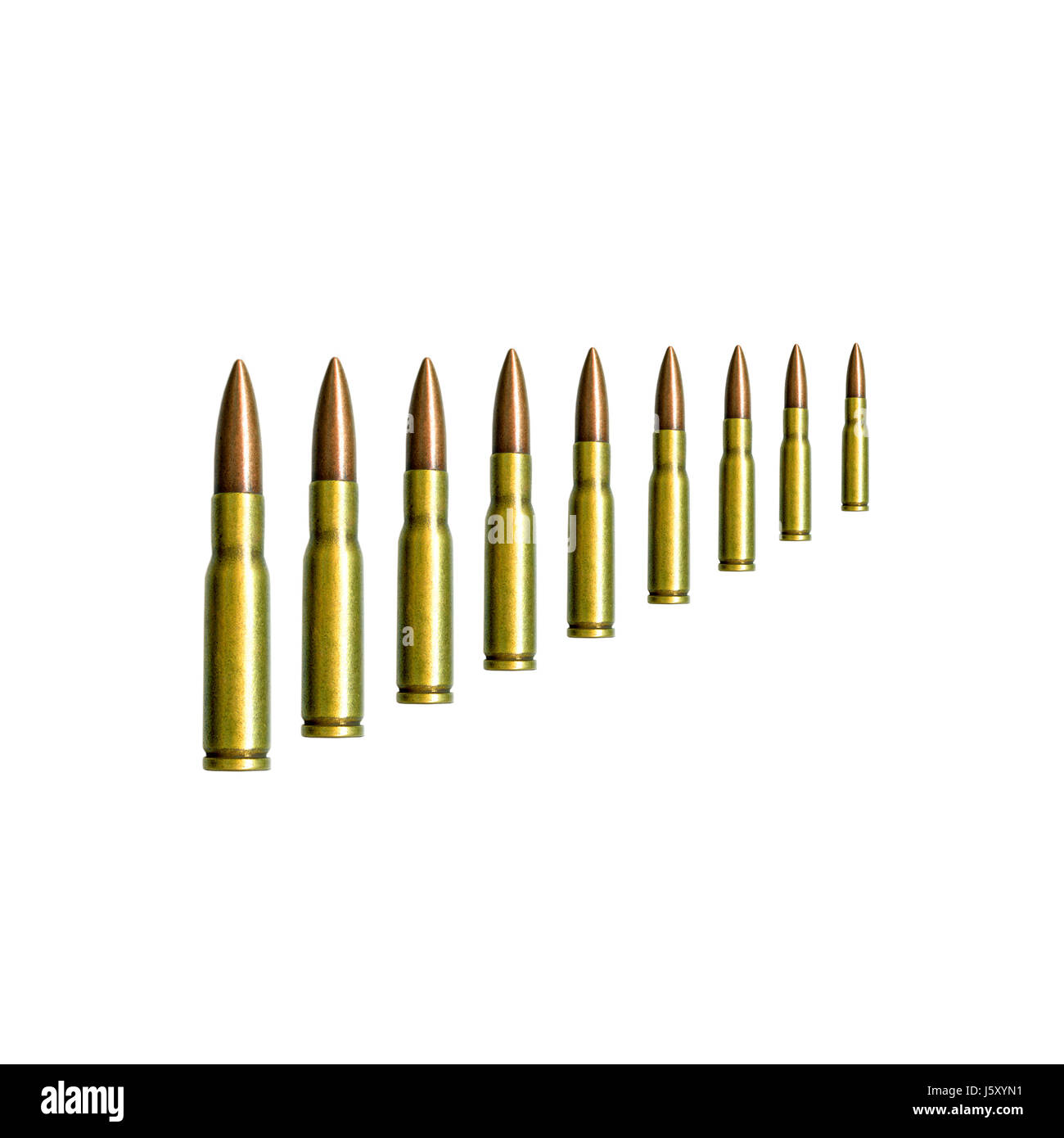 Bullets row hi-res stock photography and images - Alamy