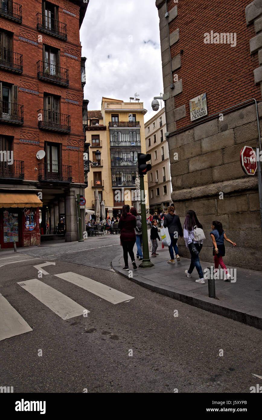 Street Photography in Madrid Stock Photo - Alamy