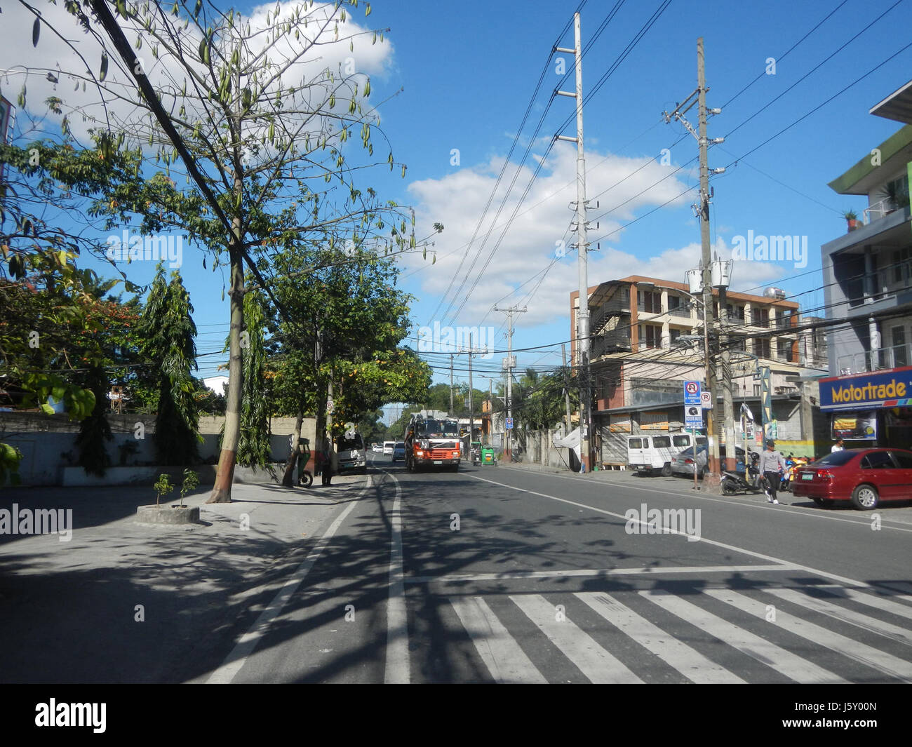 Map highlighting key roads in Pasig City, Philippines, including Amang ...