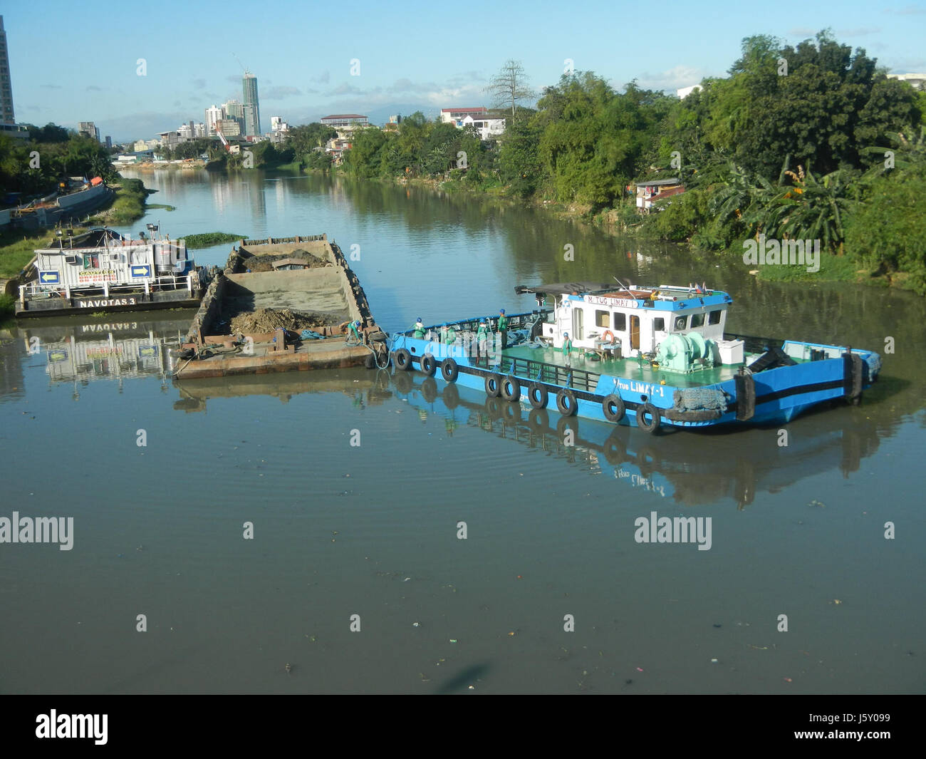 Photograph of Sandoval Bridge in Pasig City, Philippines, showing ...