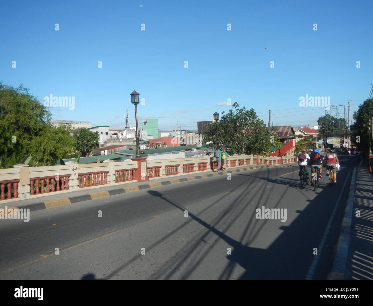 The Sandoval Bridge spans the Pasig River, located in the Ugong area of ...