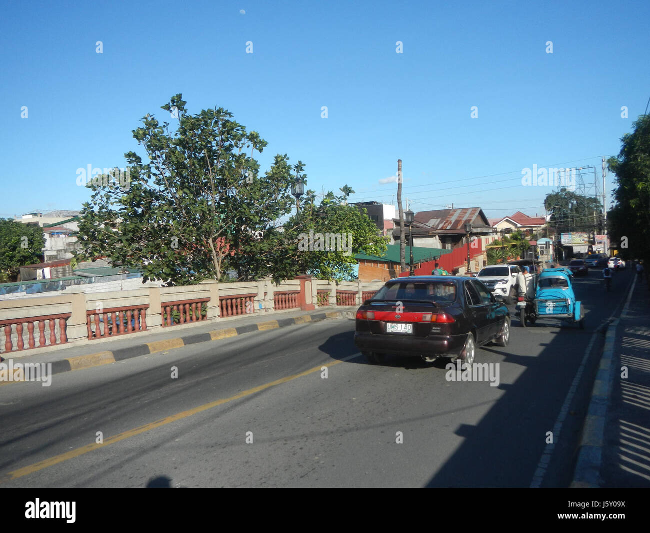 The Sandoval Bridge spans the Maybunga River in Pasig City, Metro ...