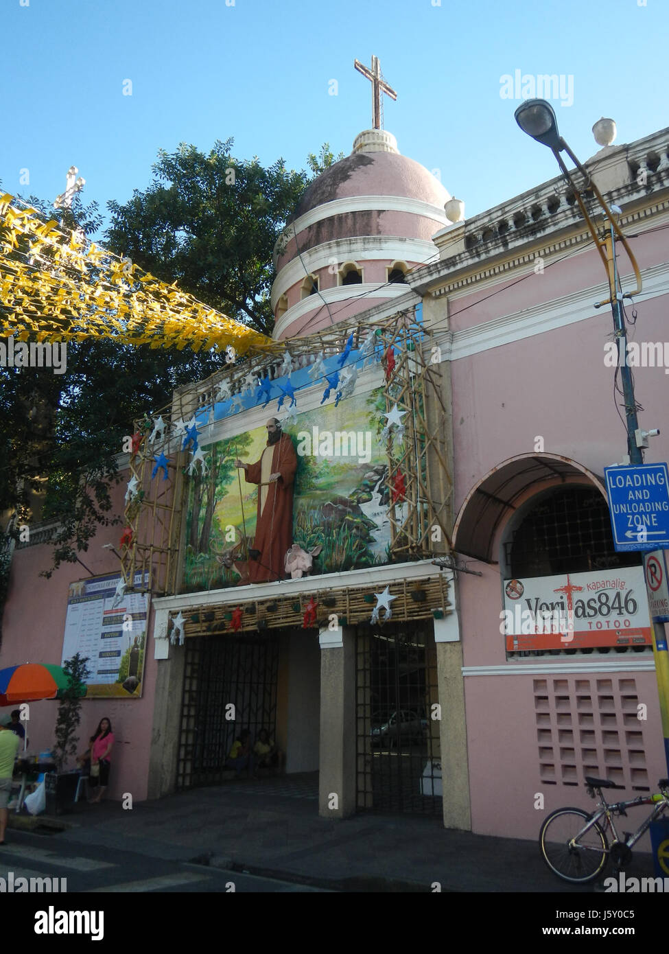 This image shows the San Antonio Abad Parish Church in Maybunga, Pasig ...