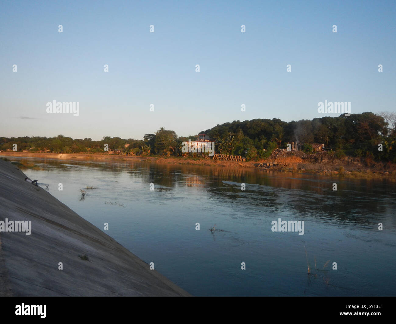 Riprap construction for slope protection along the Angat Riverbanks ...