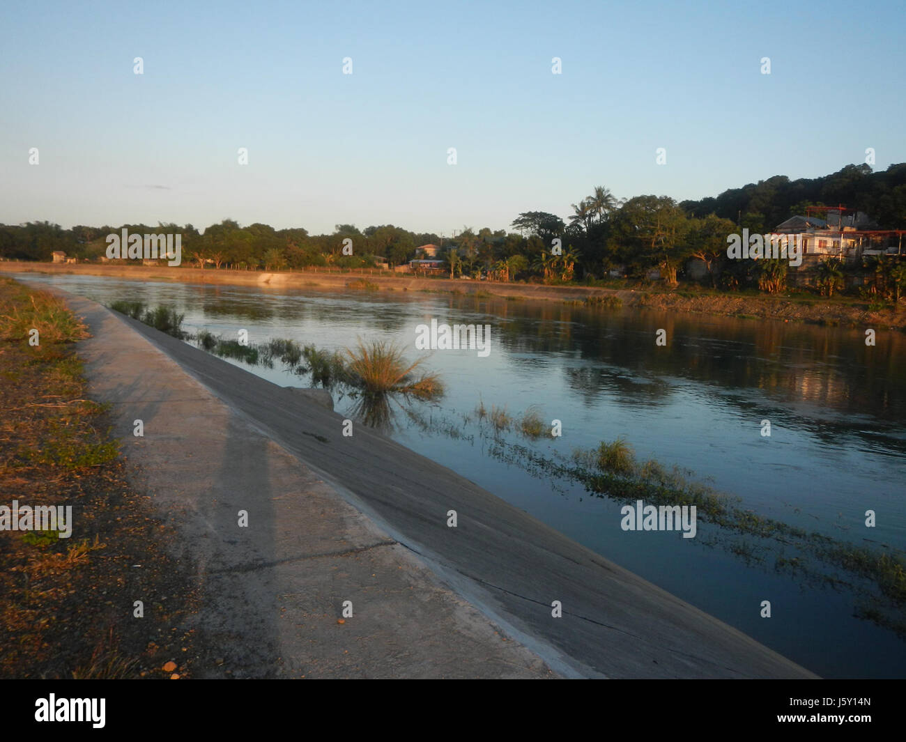 This image shows riprap construction for slope protection along the ...