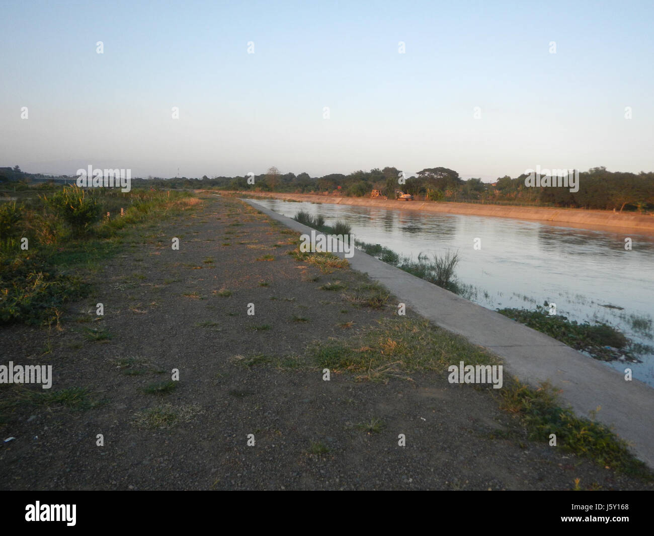 The title refers to the construction of riprap for slope protection ...