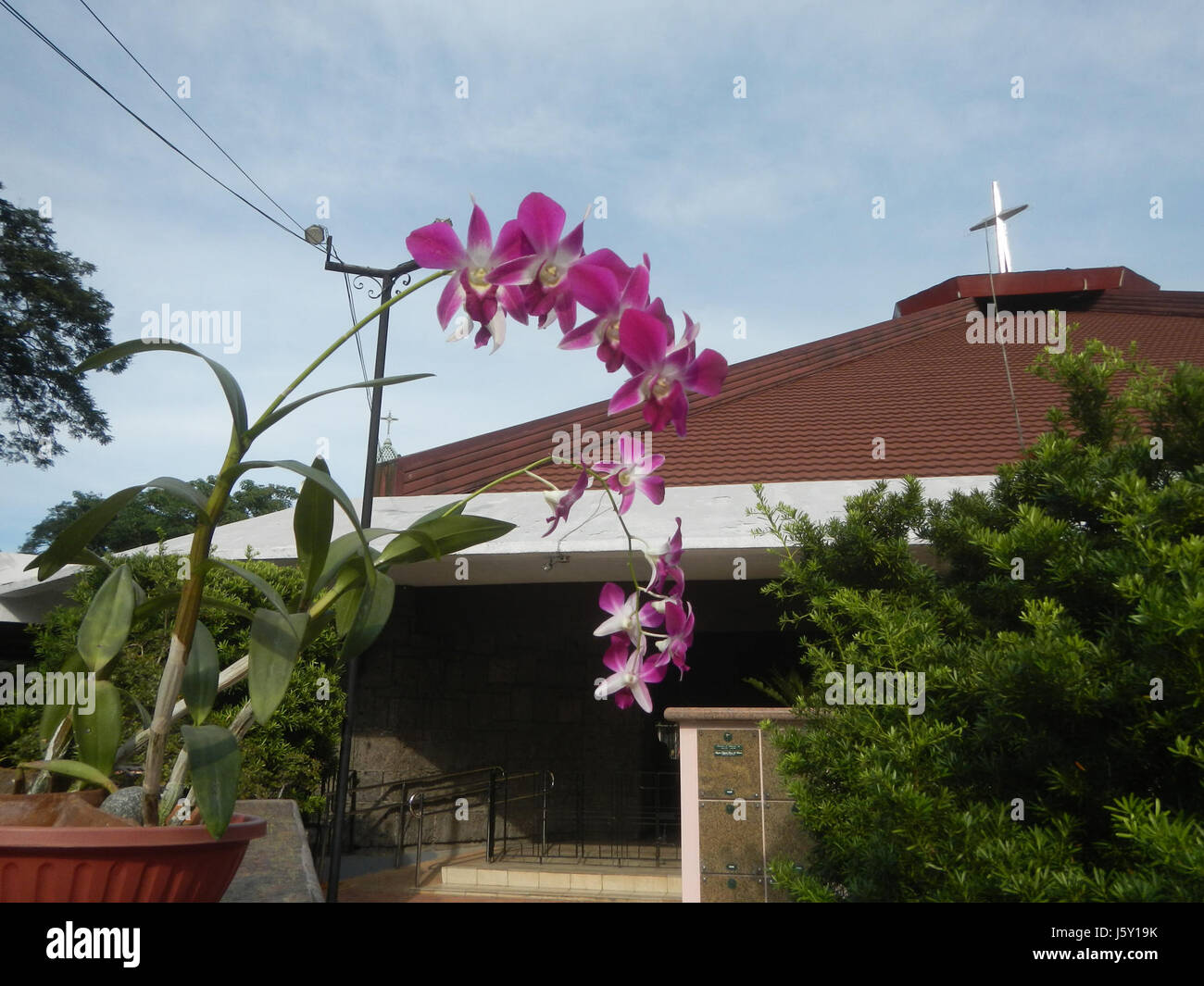 The Santa Maria Della Strada Parish Church, located on Katipunan Avenue ...