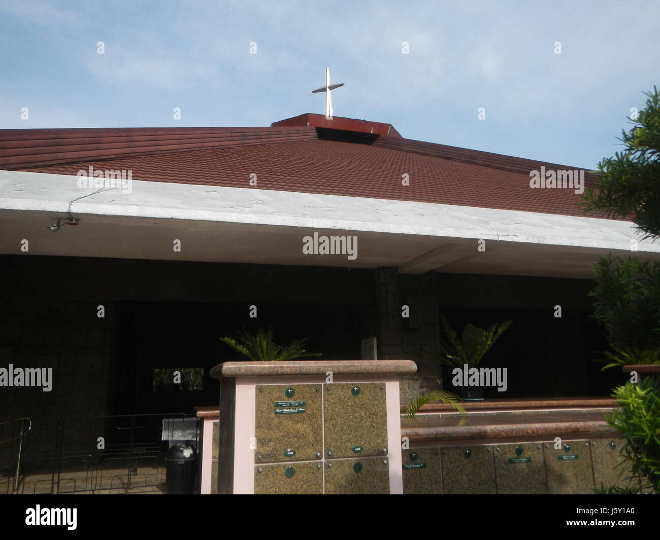 This image captures the exterior of the Santa Maria Della Strada Parish ...