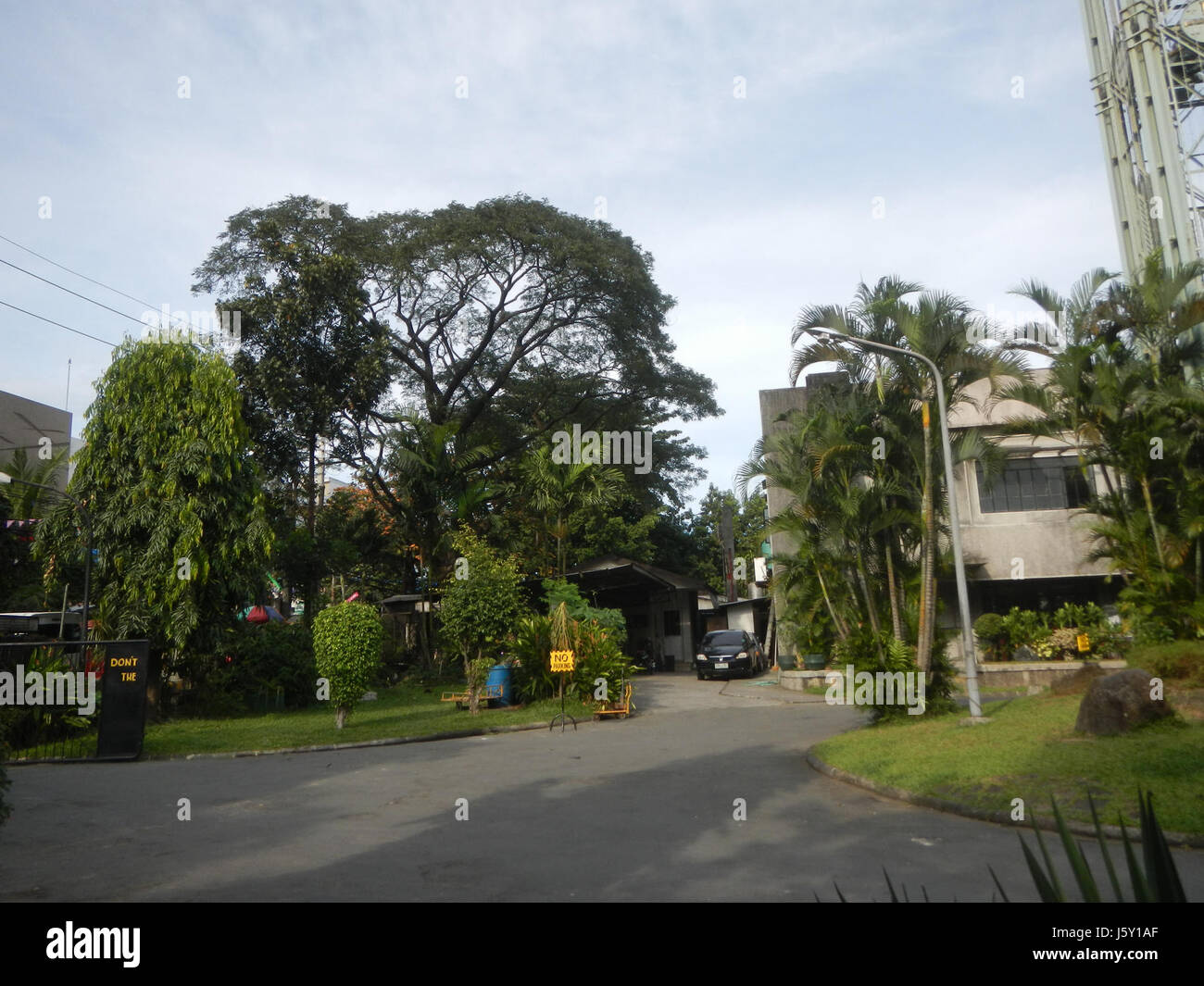 An exterior view of the Santa Maria Della Strada Parish Church located ...