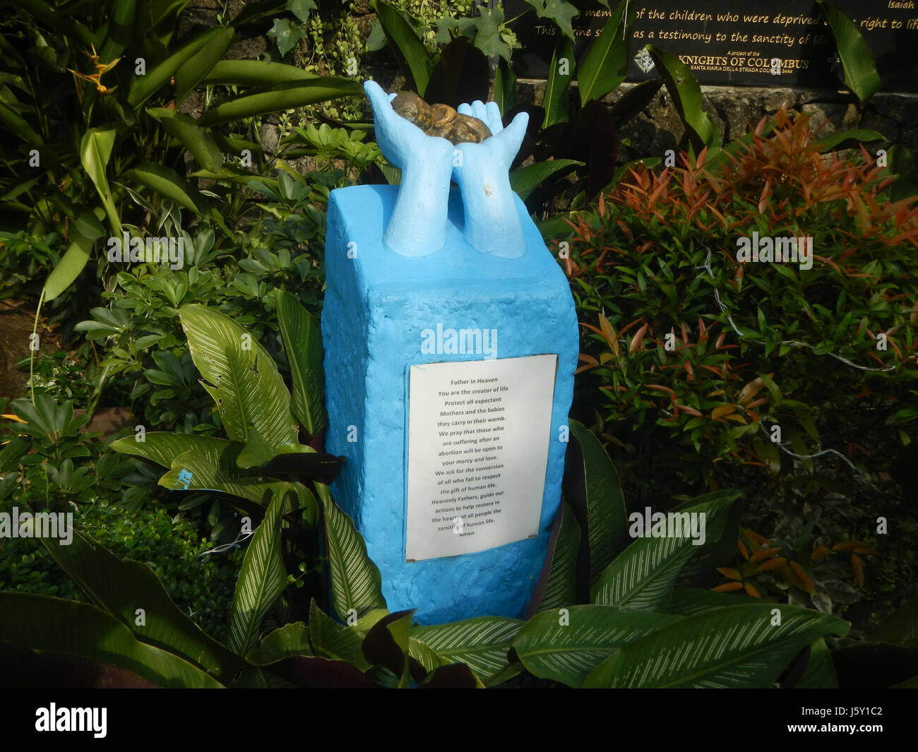 The exterior of the Santa Maria Della Strada Parish Church, located on ...