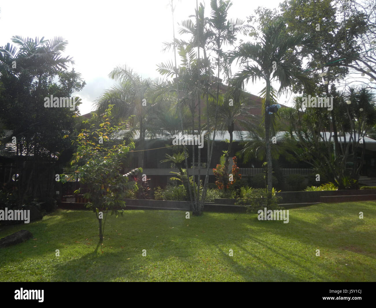 This refers to the exterior view of the Santa Maria Della Strada Parish ...