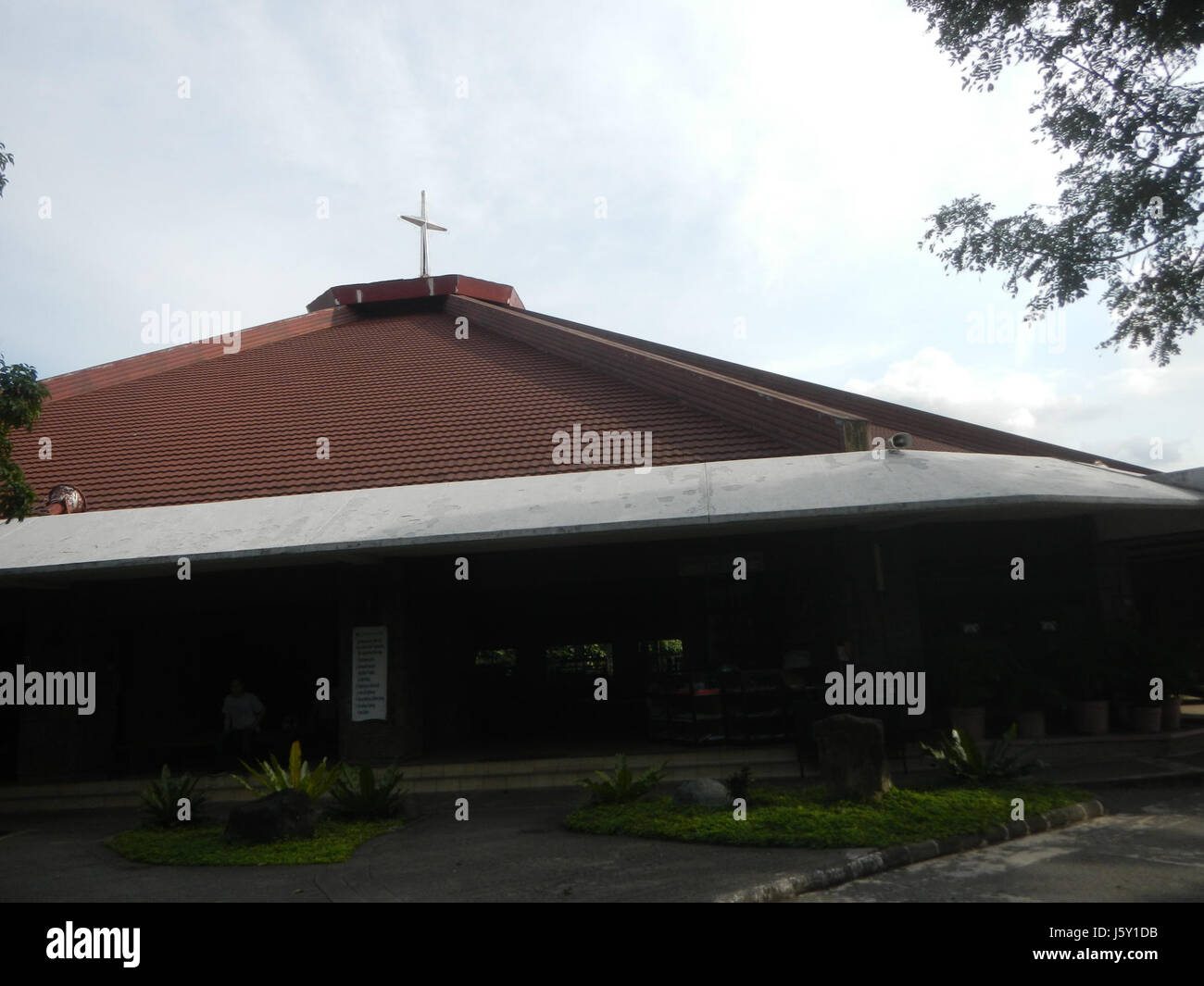 The Santa Maria Della Strada Parish Church, located on Katipunan Avenue ...