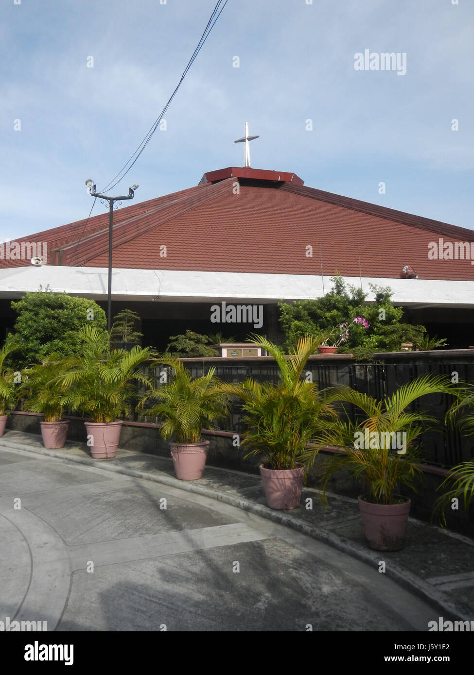 The Santa Maria Della Strada Parish Church, located in Pansol, Quezon ...