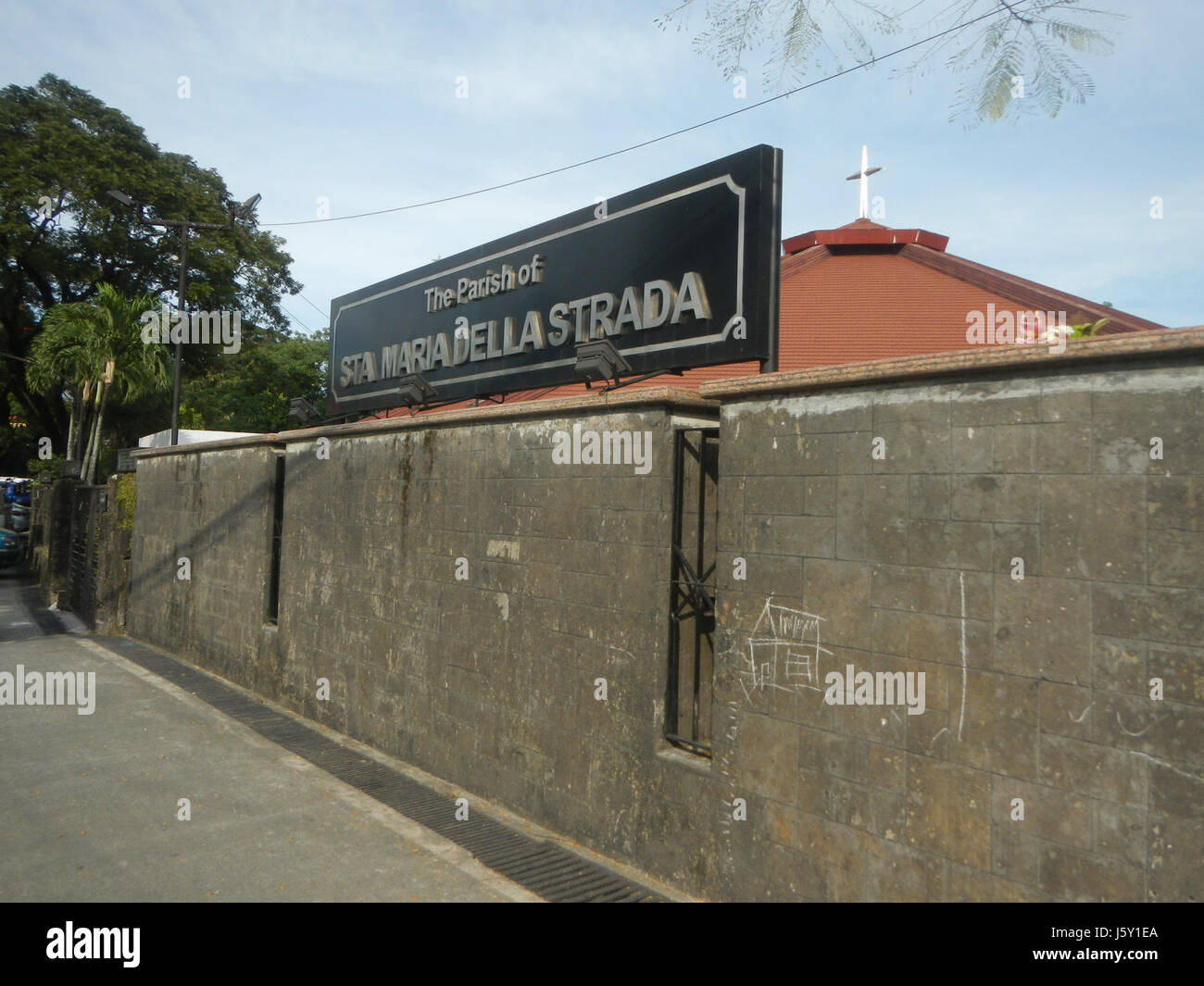 0176 Exterior Santa Maria Della Strada Parish Church Pansol Katipunan ...