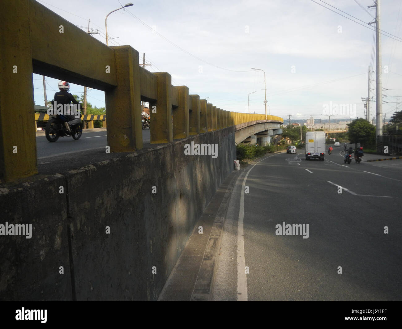 The Barangka Viaduct, located on Marcos Highway, connects Quezon City ...