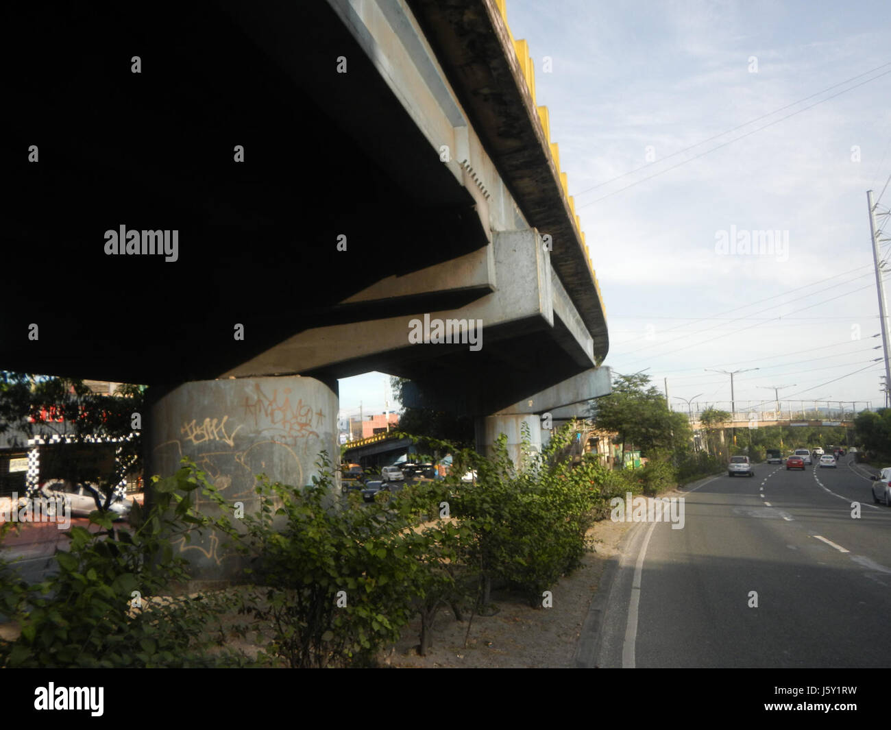 This image captures the Barangka Viaduct, a major structure on the ...