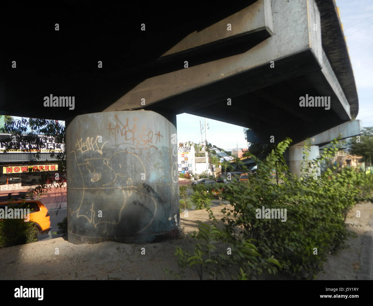 The Barangka Viaduct, located on Marcos Highway, connects Quezon City ...