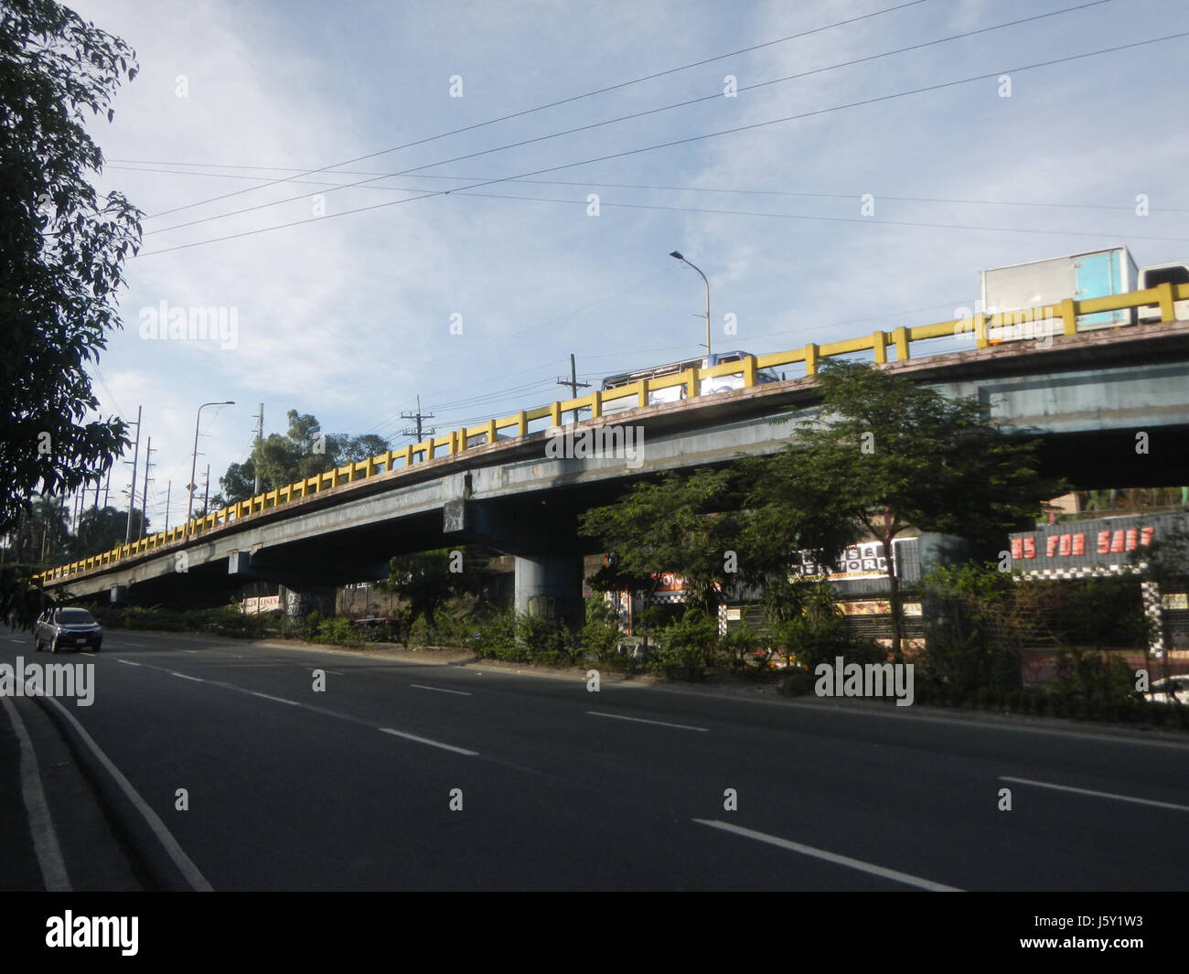 The Barangka Viaduct, located along Marcos Highway, connects Quezon ...