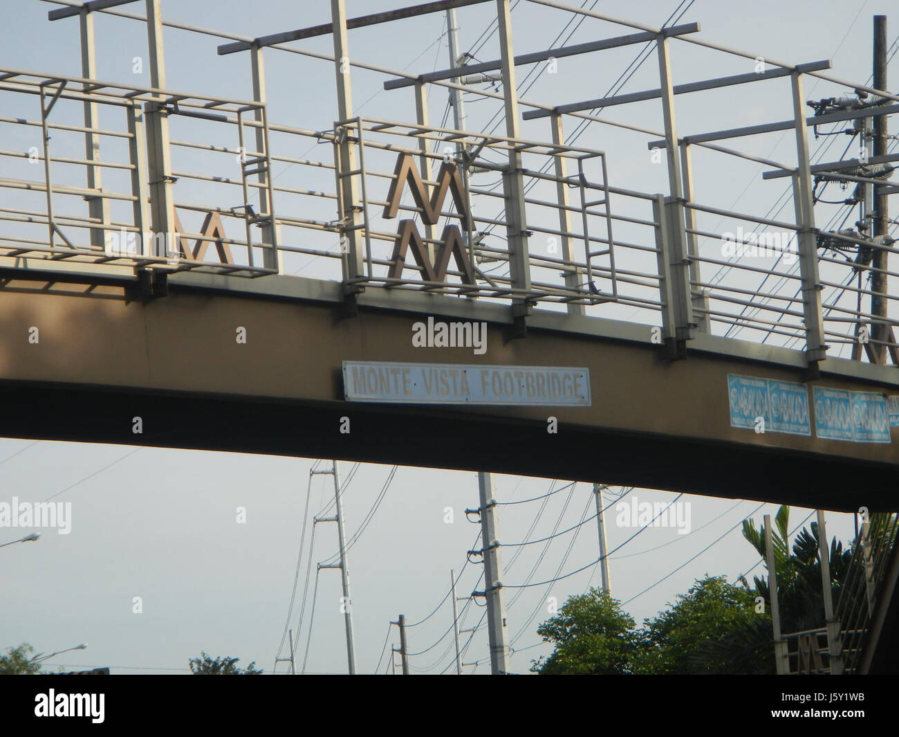 This photograph shows the Barangka Viaduct, located along the Marcos ...