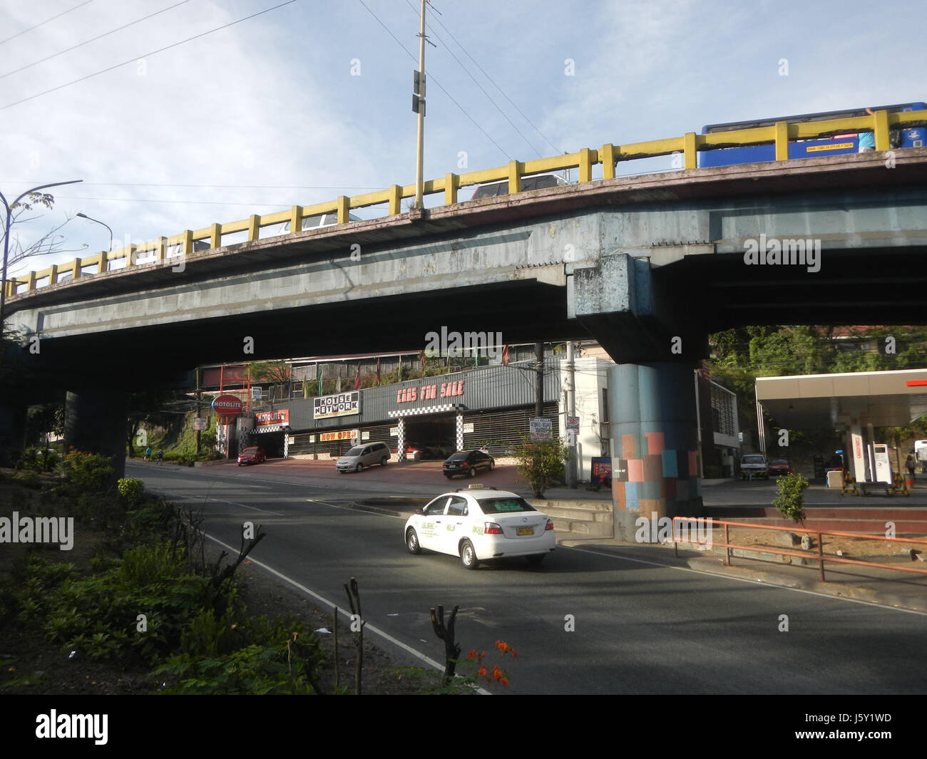 The Barangka Viaduct, located on the Marcos Highway, connects the ...
