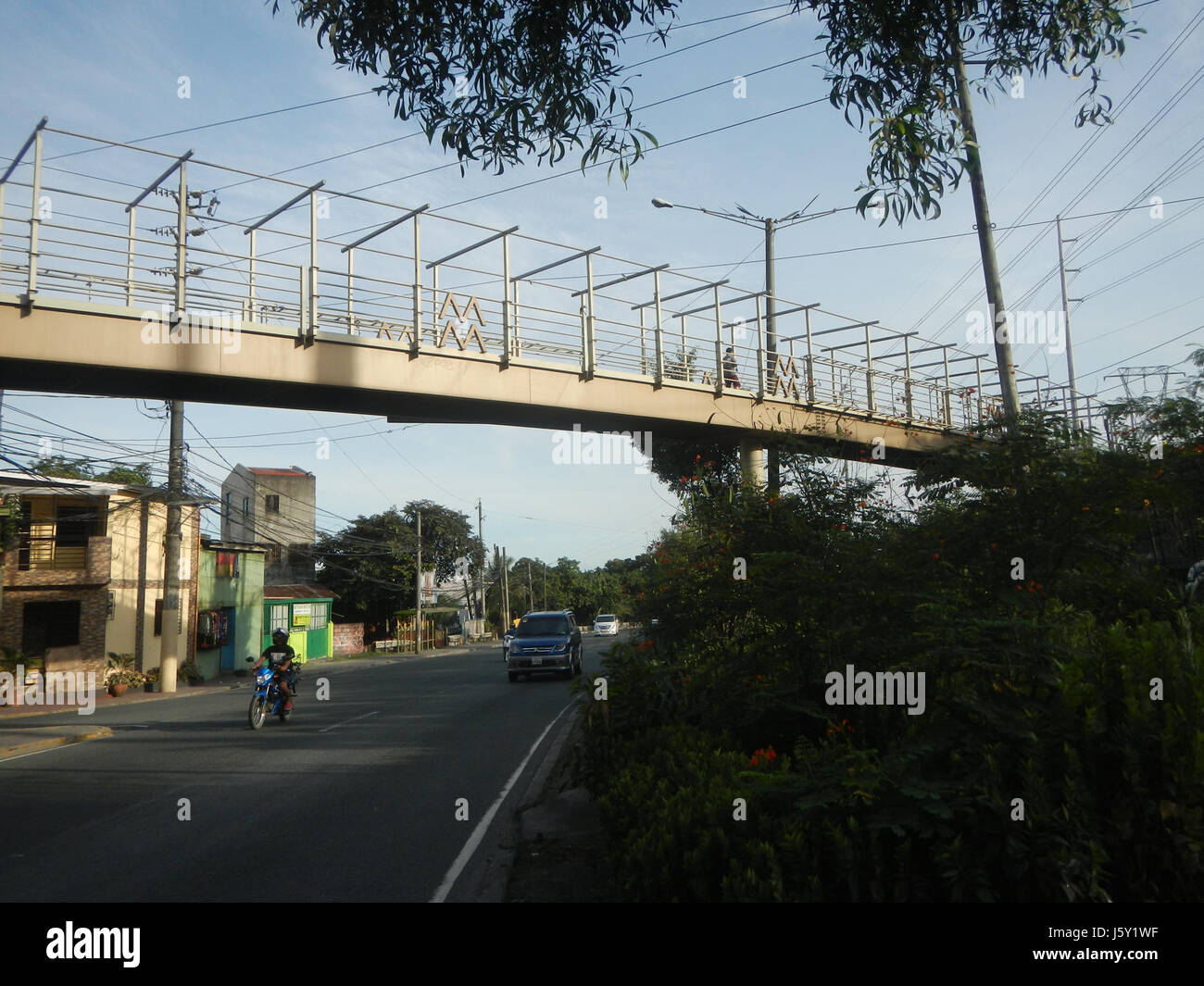 This image depicts the Barangka Viaduct on Marcos Highway, located ...
