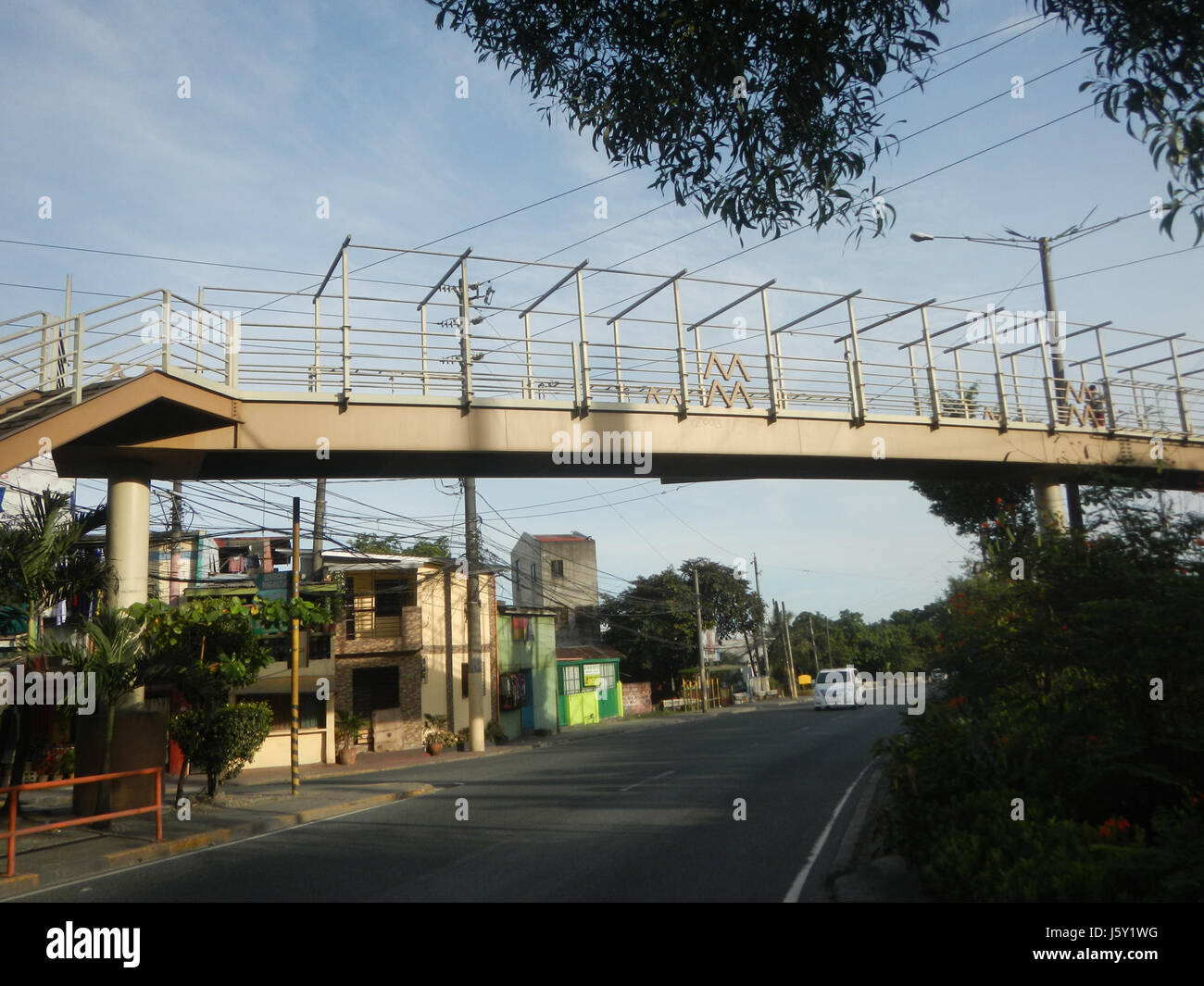 This image depicts the Barangka Viaduct on Marcos Highway, connecting ...