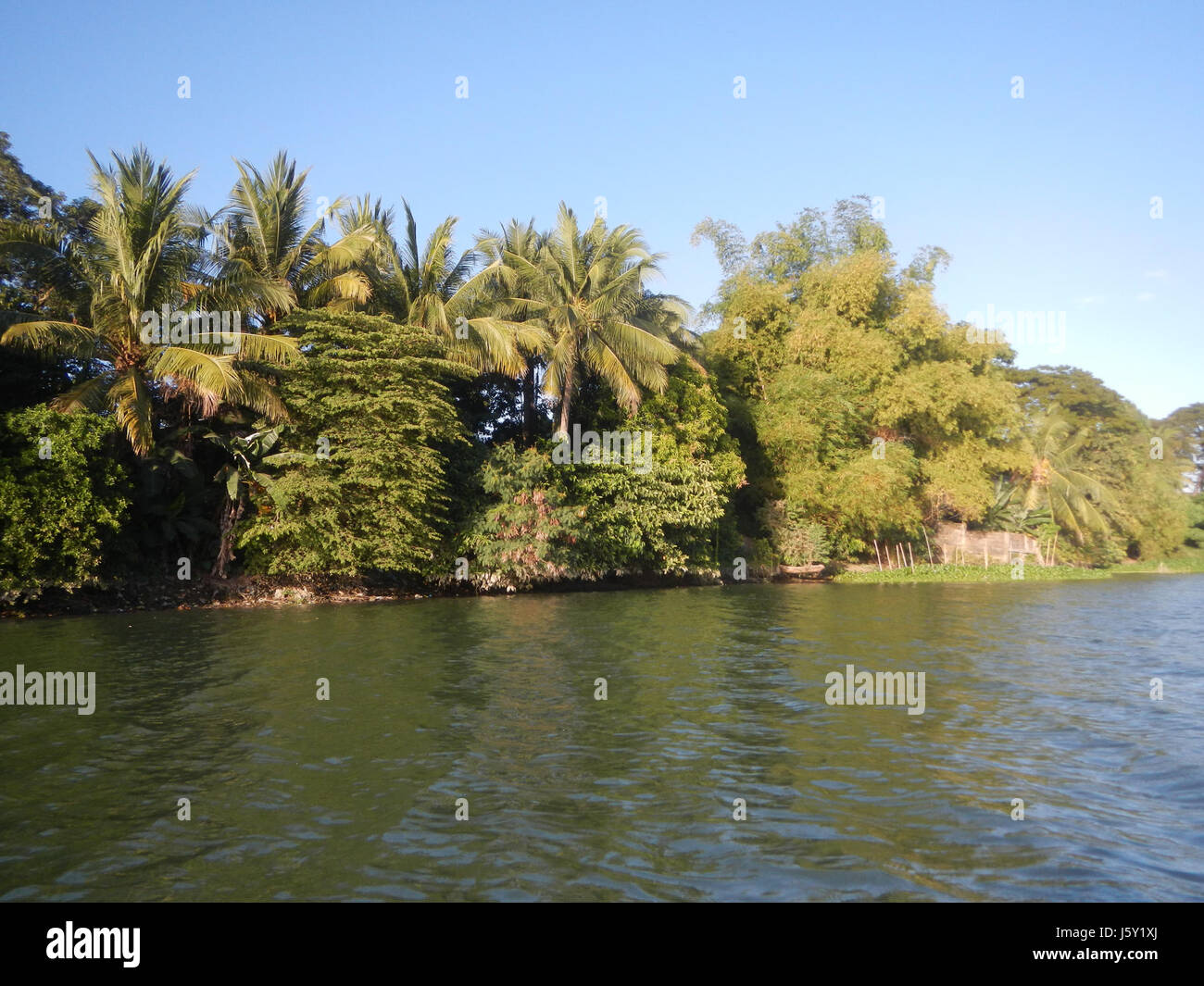This image depicts the riprap construction along the riverbanks of ...