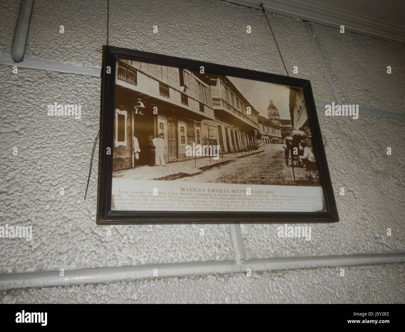 The interior of the Edificio Calvo, built in 1938, shows the ...