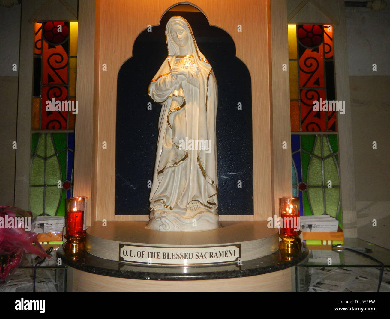 A photograph showcasing the Santa Cruz Church in Manila, a historical ...