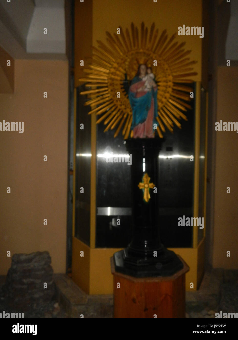 The Santa Cruz Church, located in the heart of Manila, Philippines, is ...