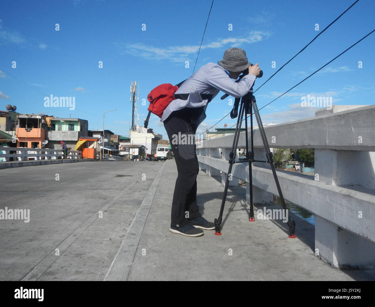 The 0001 Rodriguez Street Bridge in Tondo, Manila, is a key ...