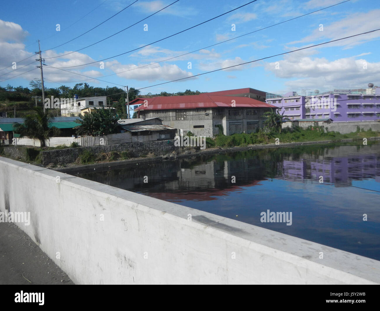 This image captures the R-29 Bridge in Tondo, Manila, crossing the ...